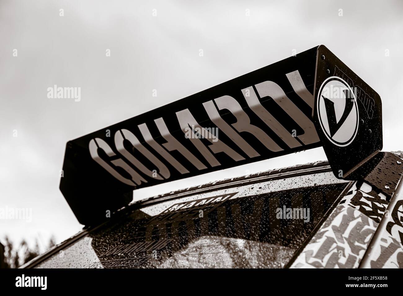 Rally car spoiler hi-res stock photography and images - Alamy