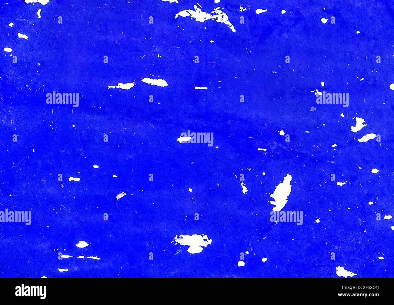 White paint splashes on abstract blue wall texture background Stock ...