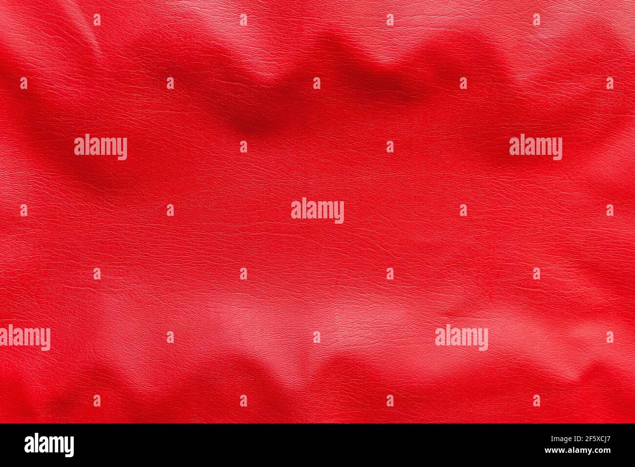 Wavy texture of red faux leather background, close-up Stock Photo - Alamy