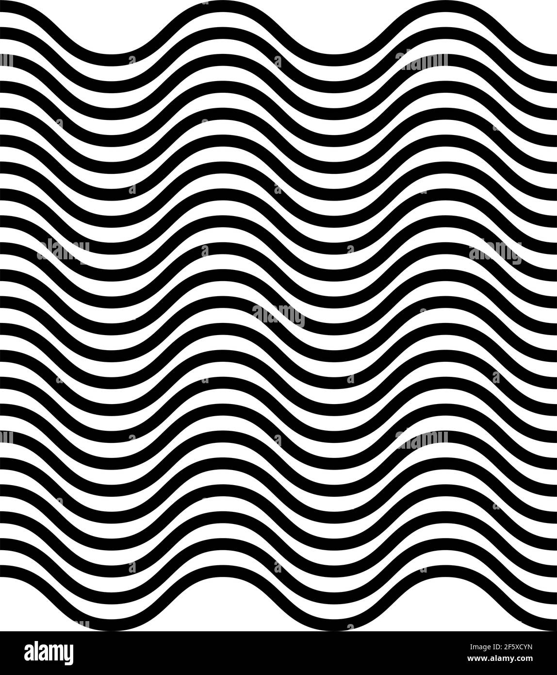 Wavy, zig-zag, criss-cross, waving lines geometrical element. vector ...