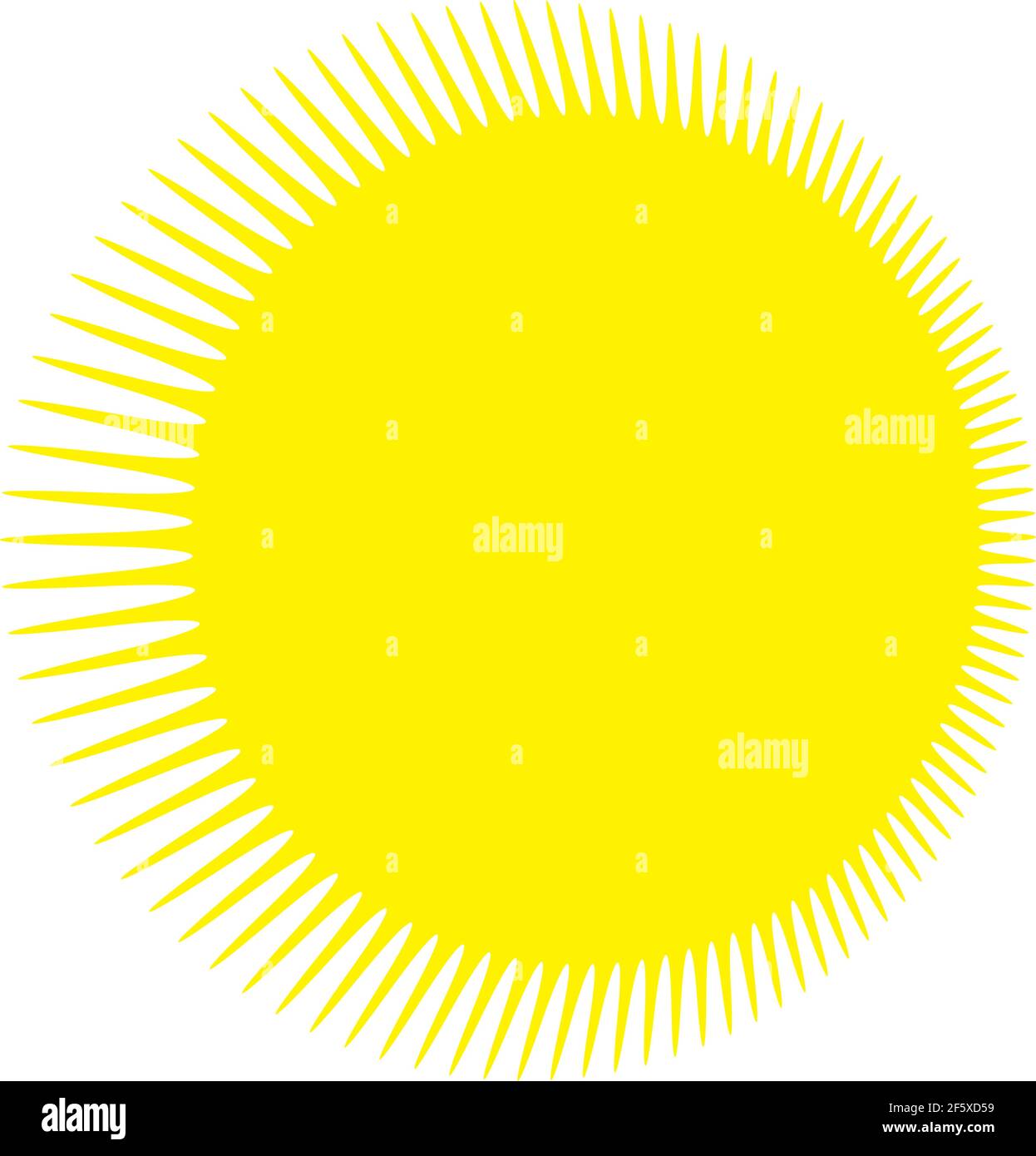 Star, starburst, sunburst icon, symbol. Radial shape, design element ...