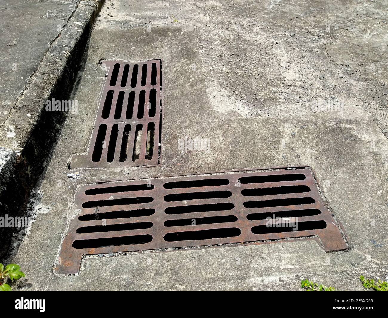 salvador, bahia / brazil - july 10, 2020: manhole for denoting ...