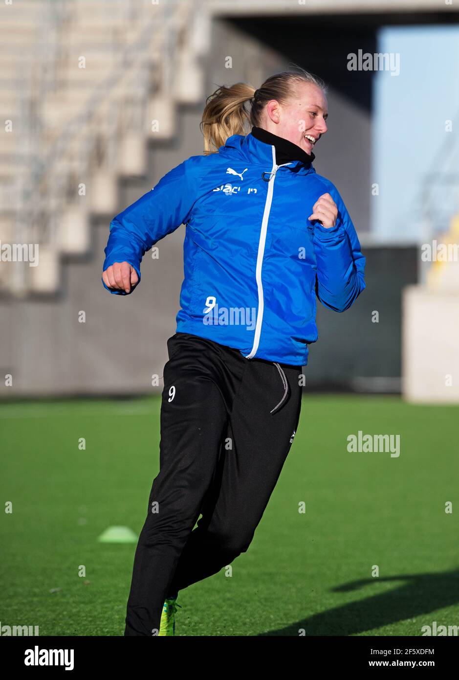 Stina Blackstenius, Linköpings football club Stock Photo - Alamy