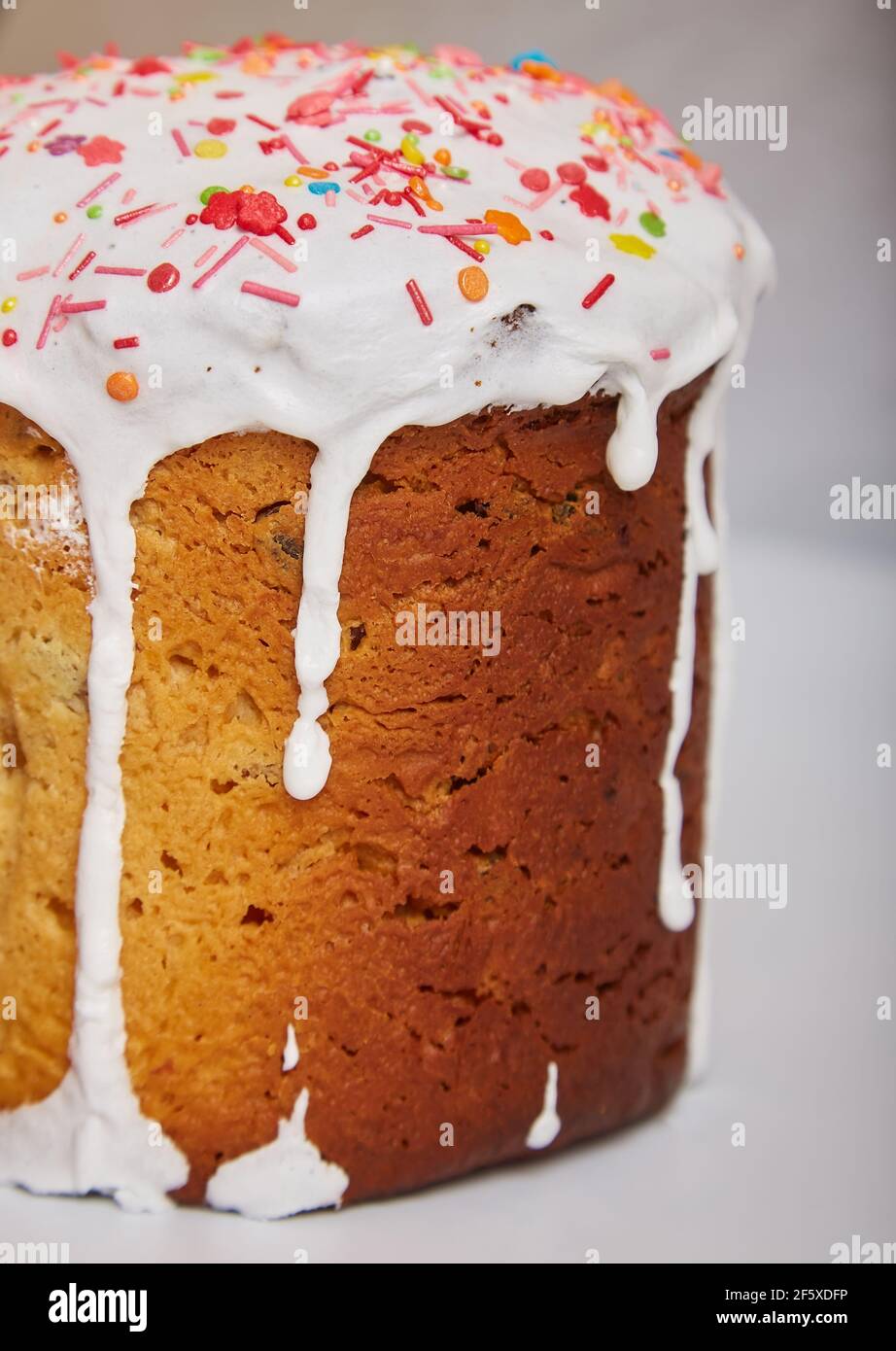 Easter Cakes - Traditional Kulich, Paska Easter Bread. Traditional ...