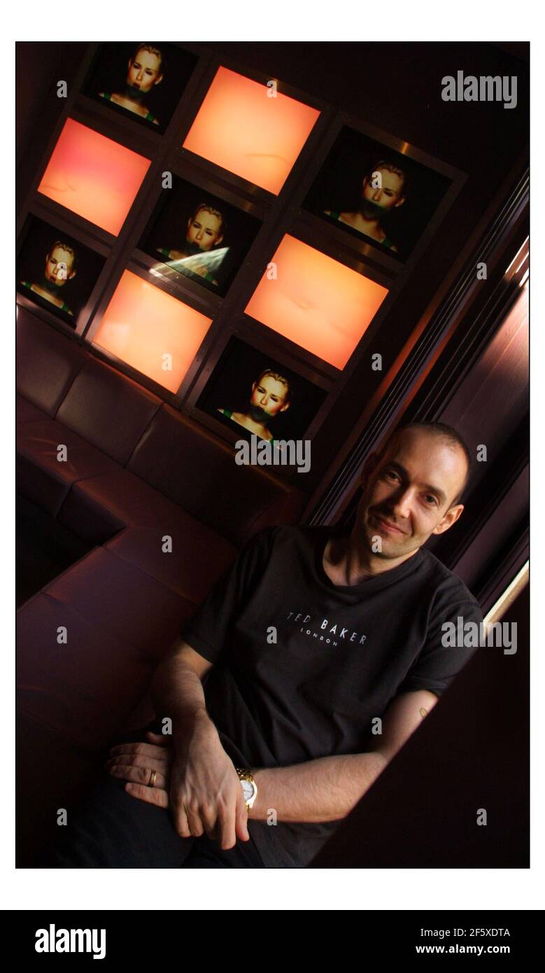 Jeremy Joseph in Soho.pic David Sandison 15/10/2003 Stock Photo - Alamy