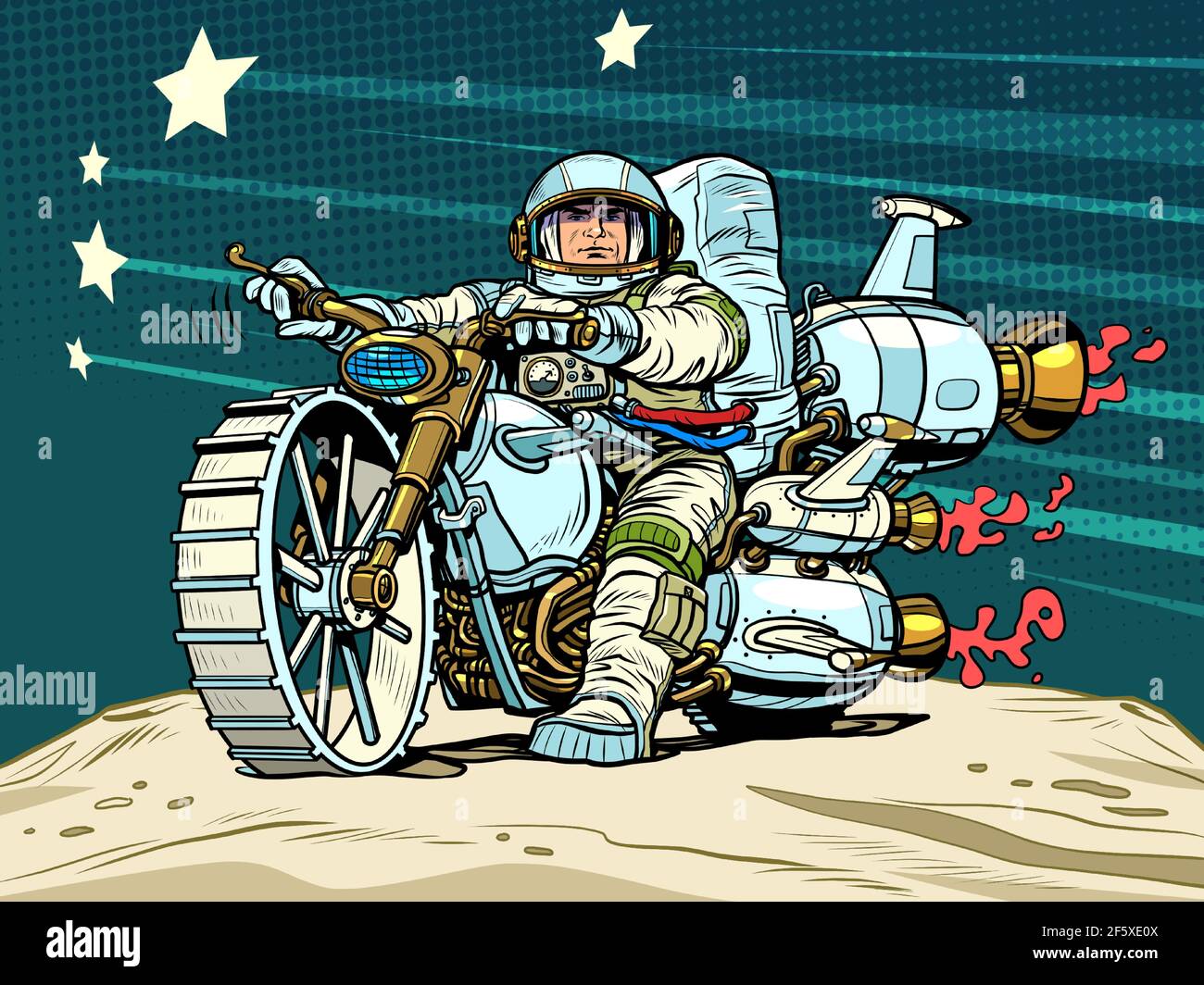 Vintage motorcycle helmet Stock Vector Images - Alamy