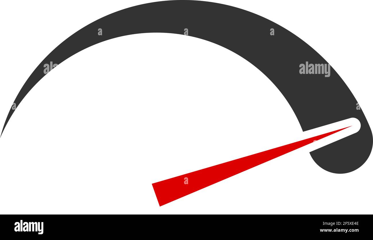 Dial, meter gauge vector illustration. Measurement, level, performance ...