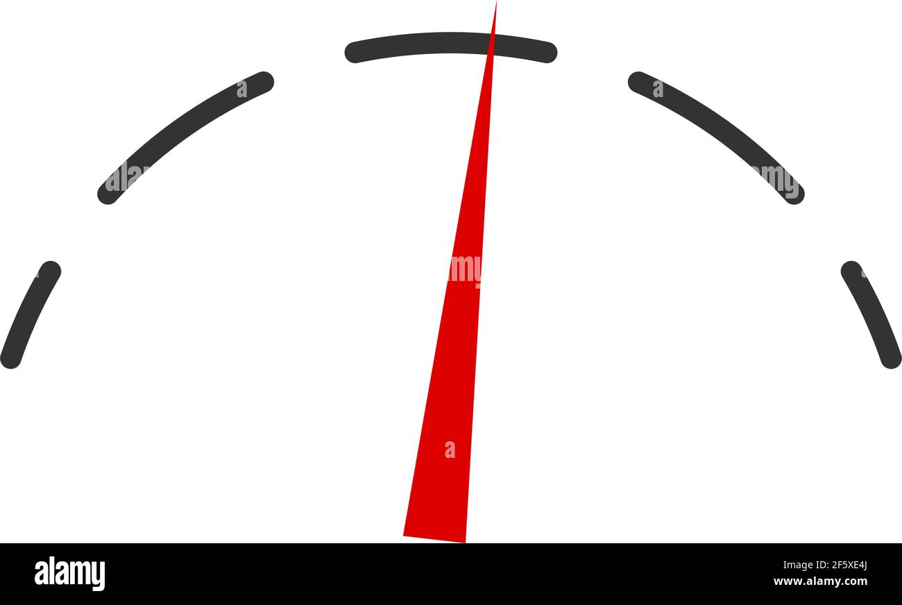 Dial, meter gauge vector illustration. Measurement, level, performance ...