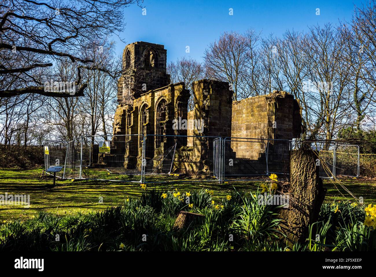Known locally as Lydiate Abbey its proper name is St. Catherines Church ...