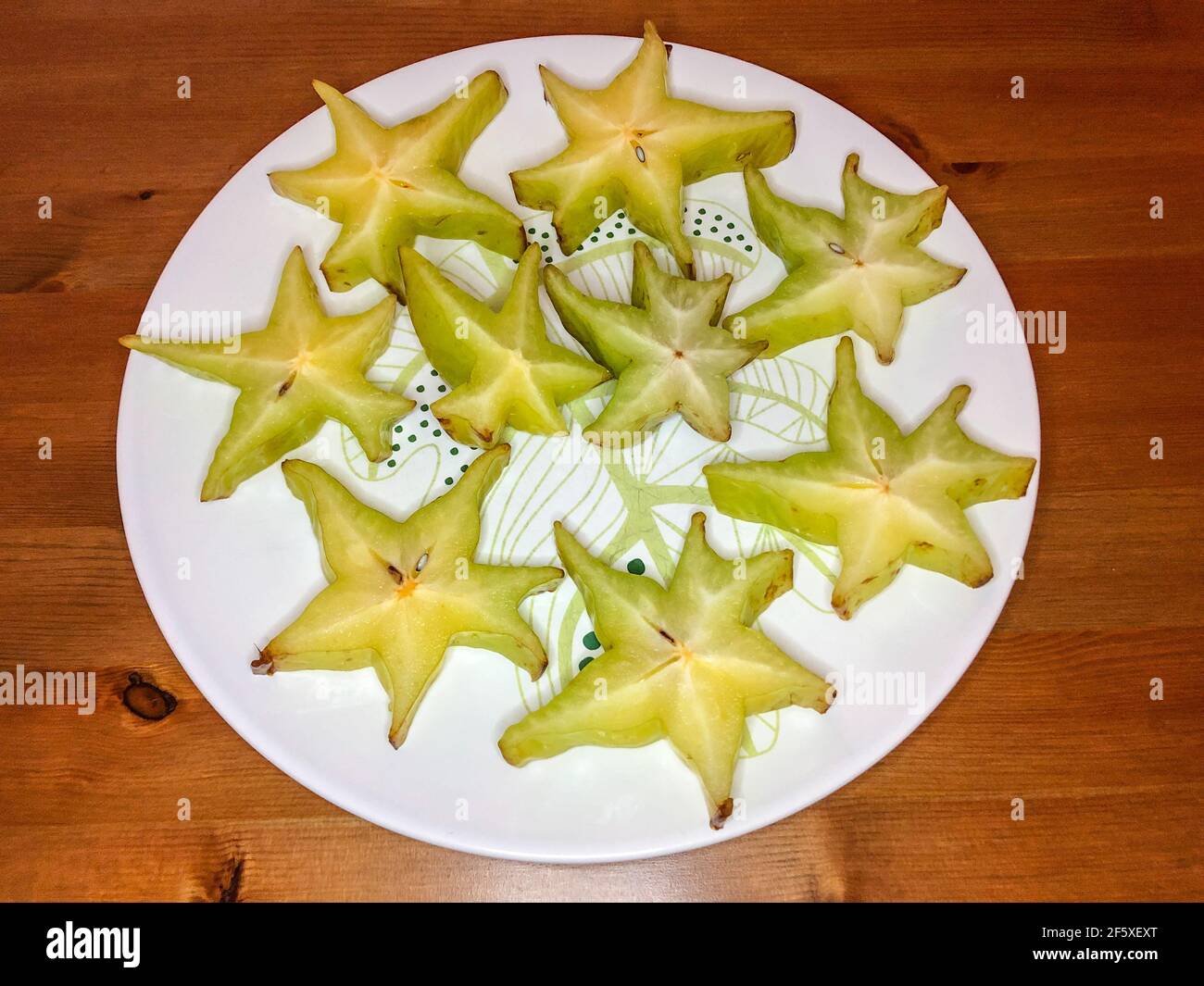 Carambola, also known as starfruit, is the fruit of Averrhoa carambola ...