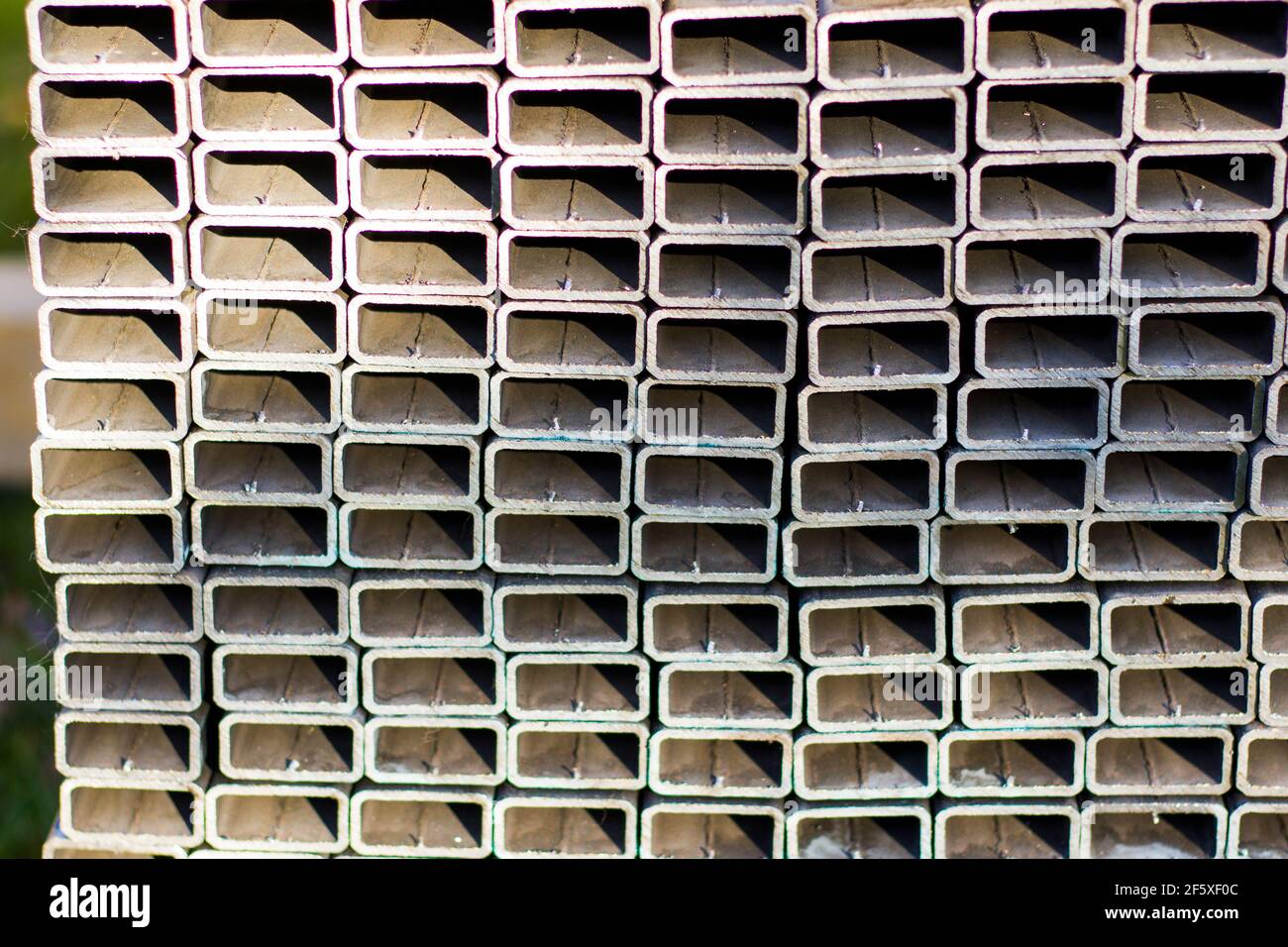 Iron building material close-up, background of iron and manufacture ...