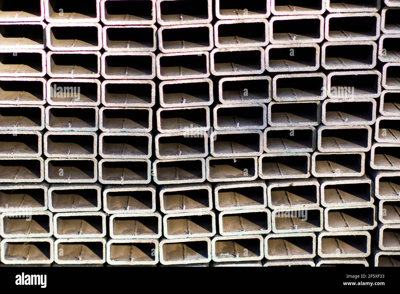 Iron building material close-up, background of iron and manufacture ...