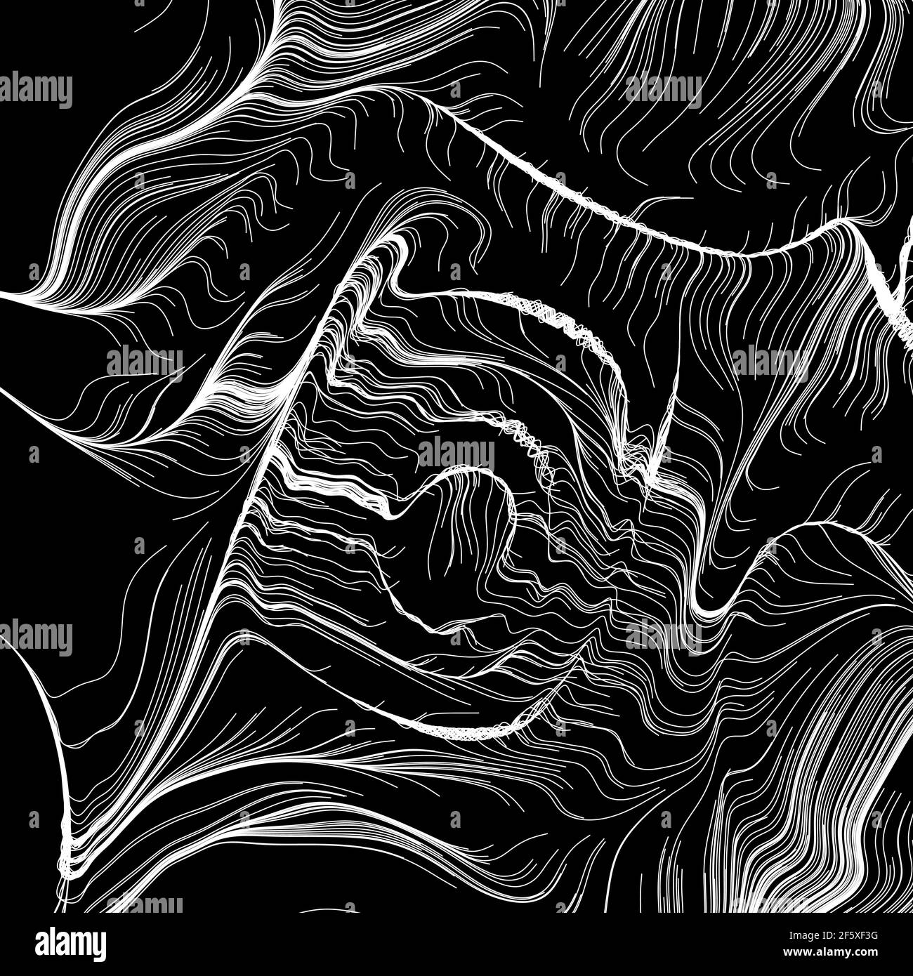 Winding hair Stock Vector Images - Alamy