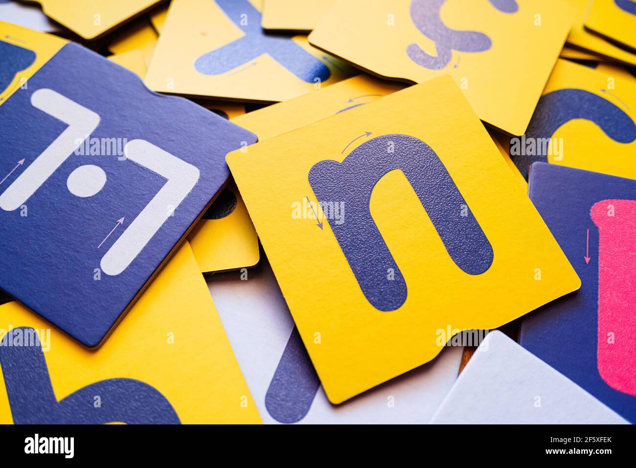 Montessori letter cards, finger swipe texture, enhances dyslexic ...