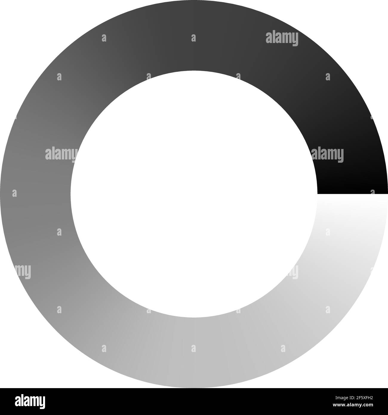 Circular, concentric element. Abstract circle — Stock vector ...