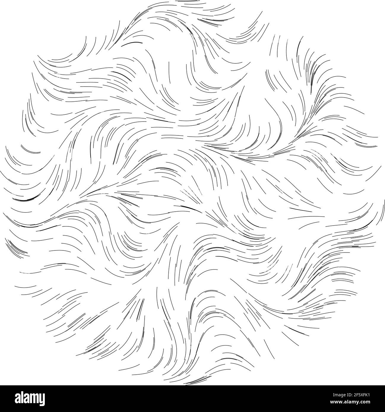 Winding hair Stock Vector Images - Alamy