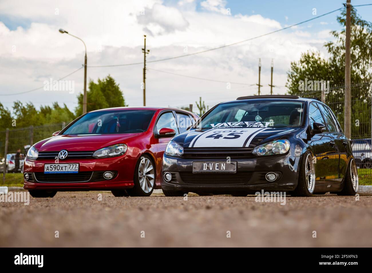 Lowered suspension hi-res stock photography and images - Alamy