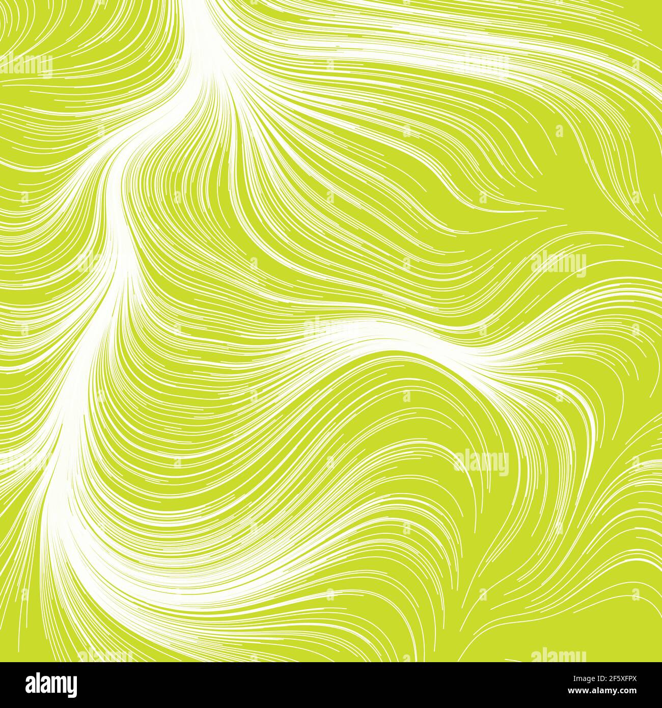 Abstract colorful render of random wavy, curvy, writhe lines design ...