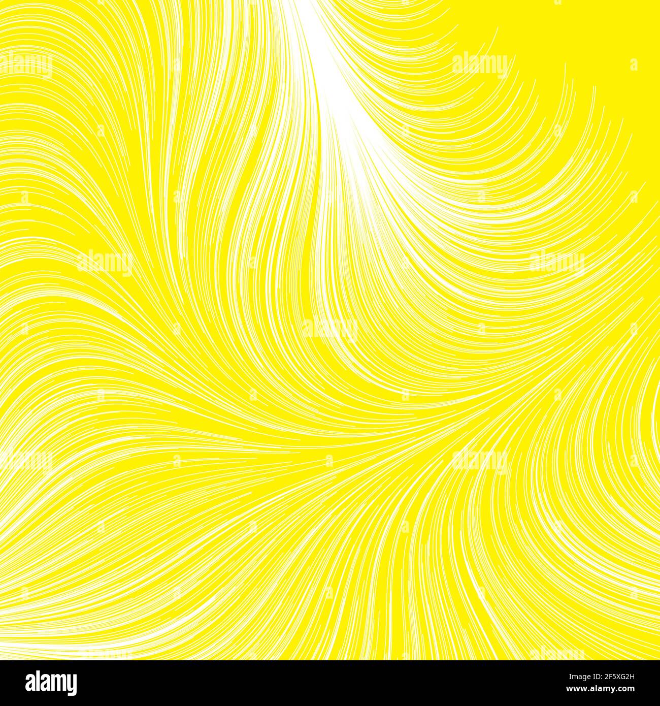 Abstract colorful render of random wavy, curvy, writhe lines design ...