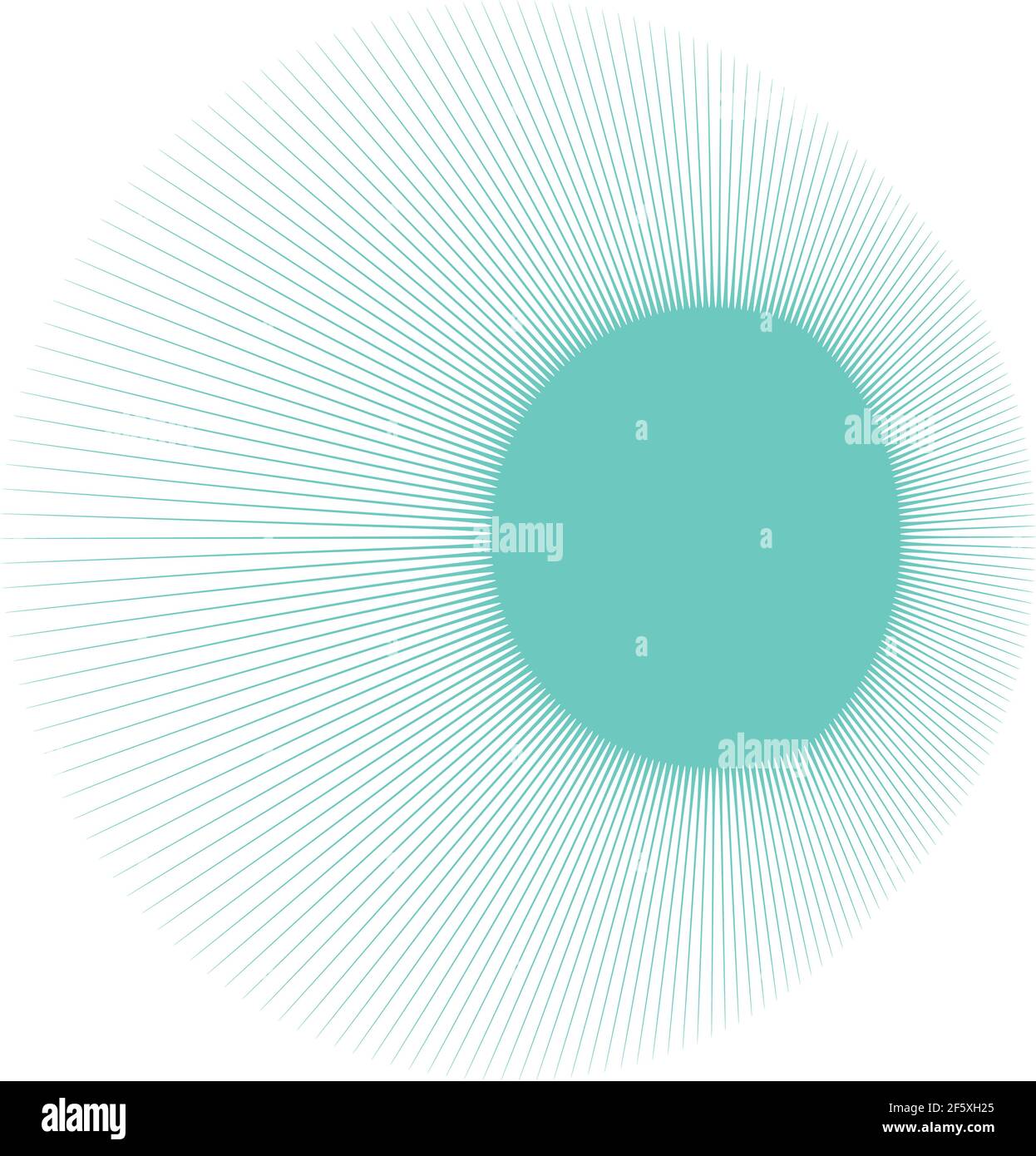 Star, starburst, sunburst icon, symbol. Radial shape, design element ...