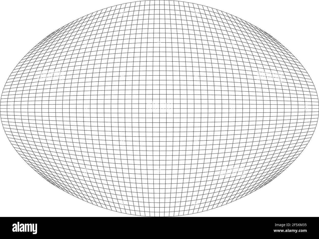 Grid, mesh with deform, distort effect. Abstract vector element — Stock ...