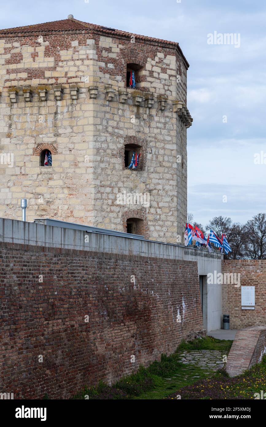Nebojsa Tower, medieval tower and dungeon in the Belgrade Fortress ...
