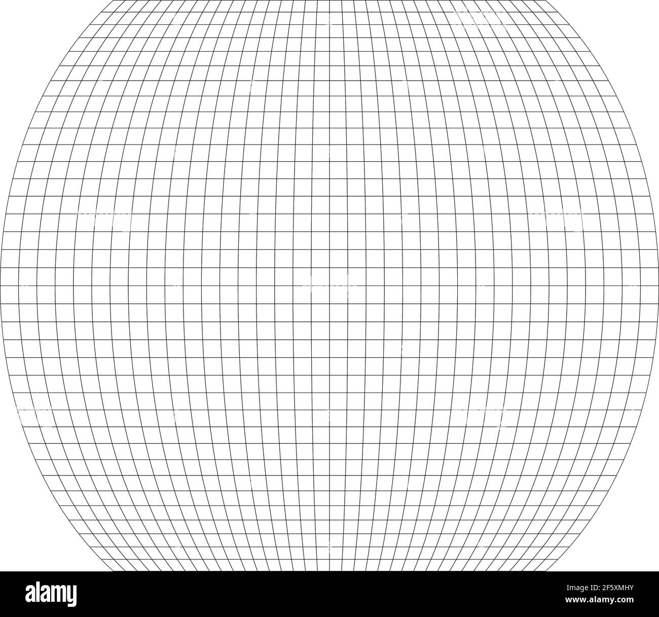 Grid, mesh with deform, distort effect. Abstract vector element — Stock ...