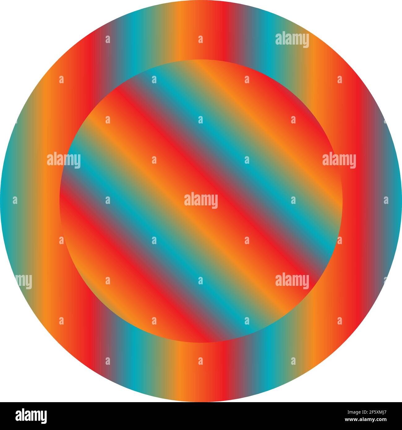 Abstract gradient circle. Gradation circle — Stock vector illustration ...