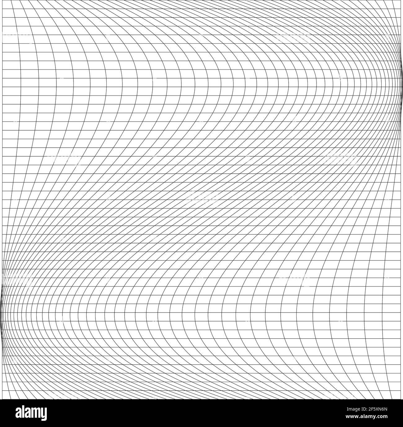 Grid, mesh with deform, distort effect. Abstract vector element — Stock ...