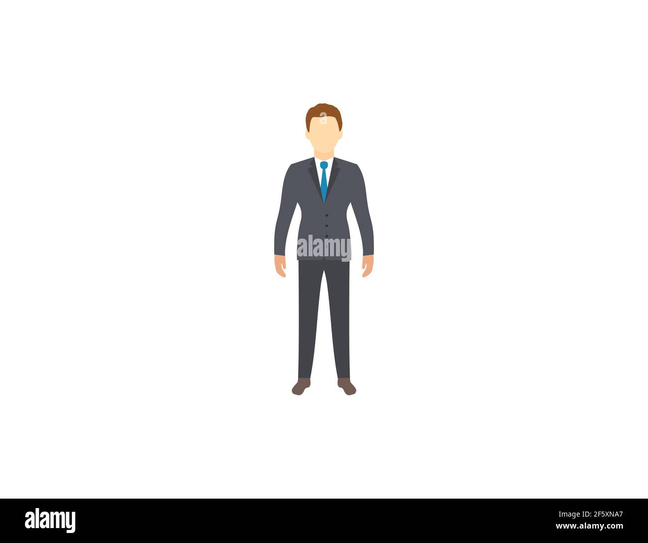 Vector illustration. Company head businessman icon Stock Vector Image ...