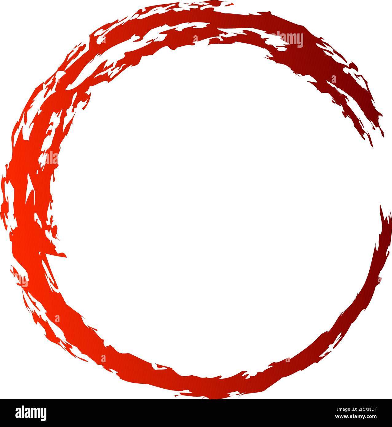 Grungy paint, ink stain circle — Stock vector illustration, Graphics ...