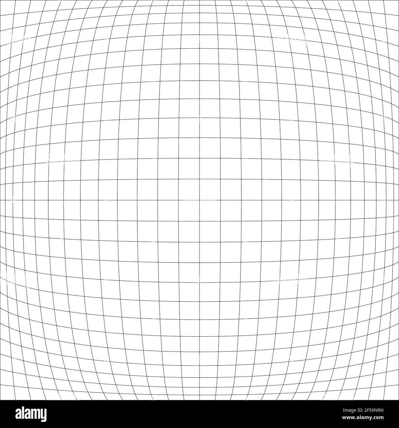 Grid, mesh with deform, distort effect. Abstract vector element — Stock ...