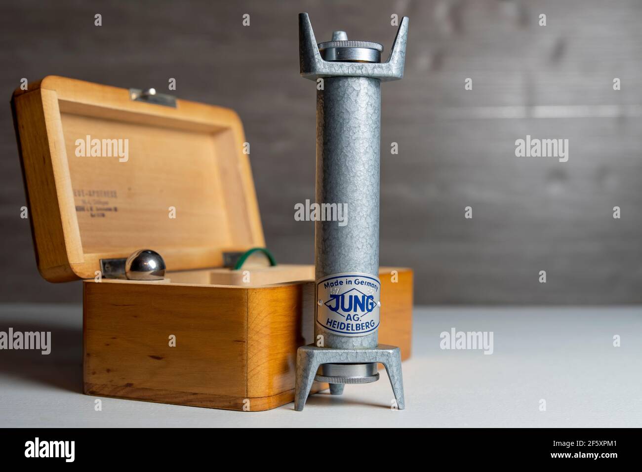 Ball drop viscometer called viscometer Jung Ag Heidelberg Antique old ...