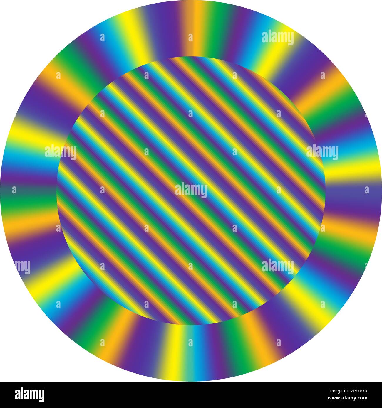 Abstract gradient circle. Gradation circle — Stock vector illustration ...