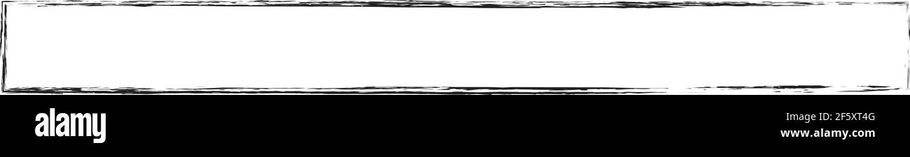 Grungy rectangular frame, border, plaque outline — Stock illustration ...