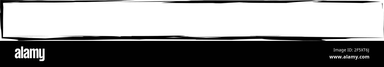 Grungy rectangular frame, border, plaque outline — Stock illustration ...