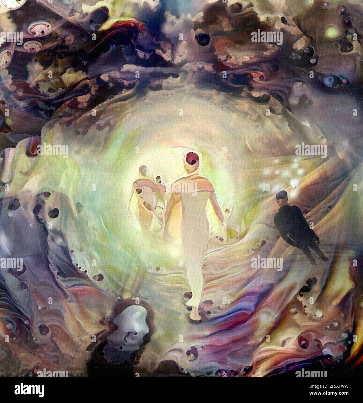 Abstract dreams. Modern art. 3D rendering Stock Photo - Alamy