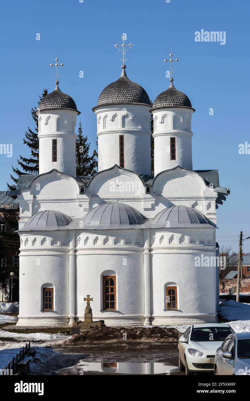 Orthodox Church. Temple in a provincial city of Russia Stock Photo - Alamy