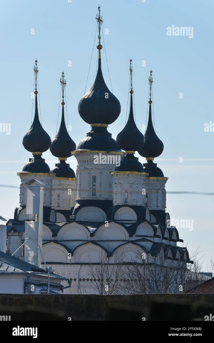 Orthodox Church. Temple in a provincial city of Russia Stock Photo - Alamy