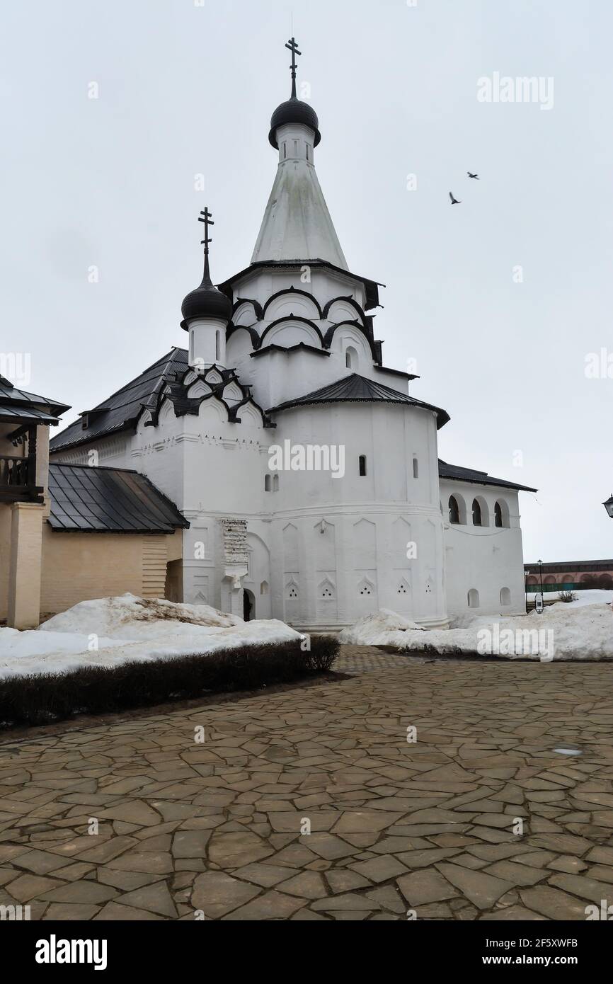 Orthodox Church. Temple in a provincial city of Russia Stock Photo - Alamy