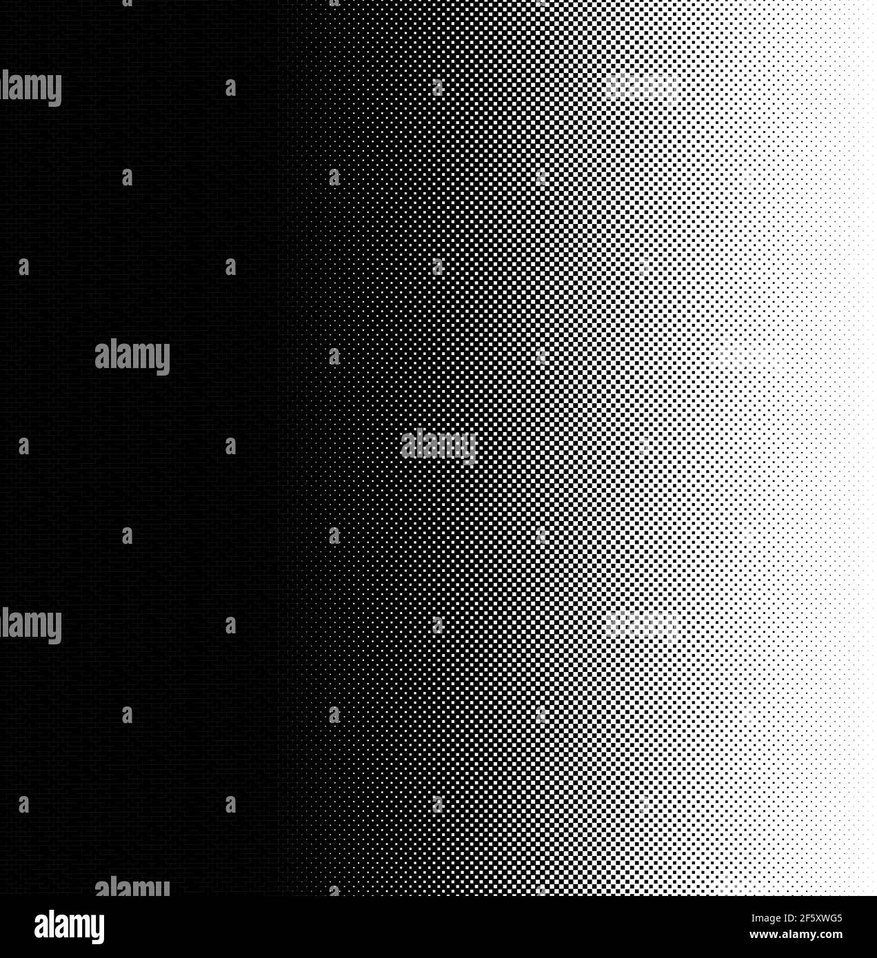 Linear square halftone, screentone element. Squares geometric pattern ...