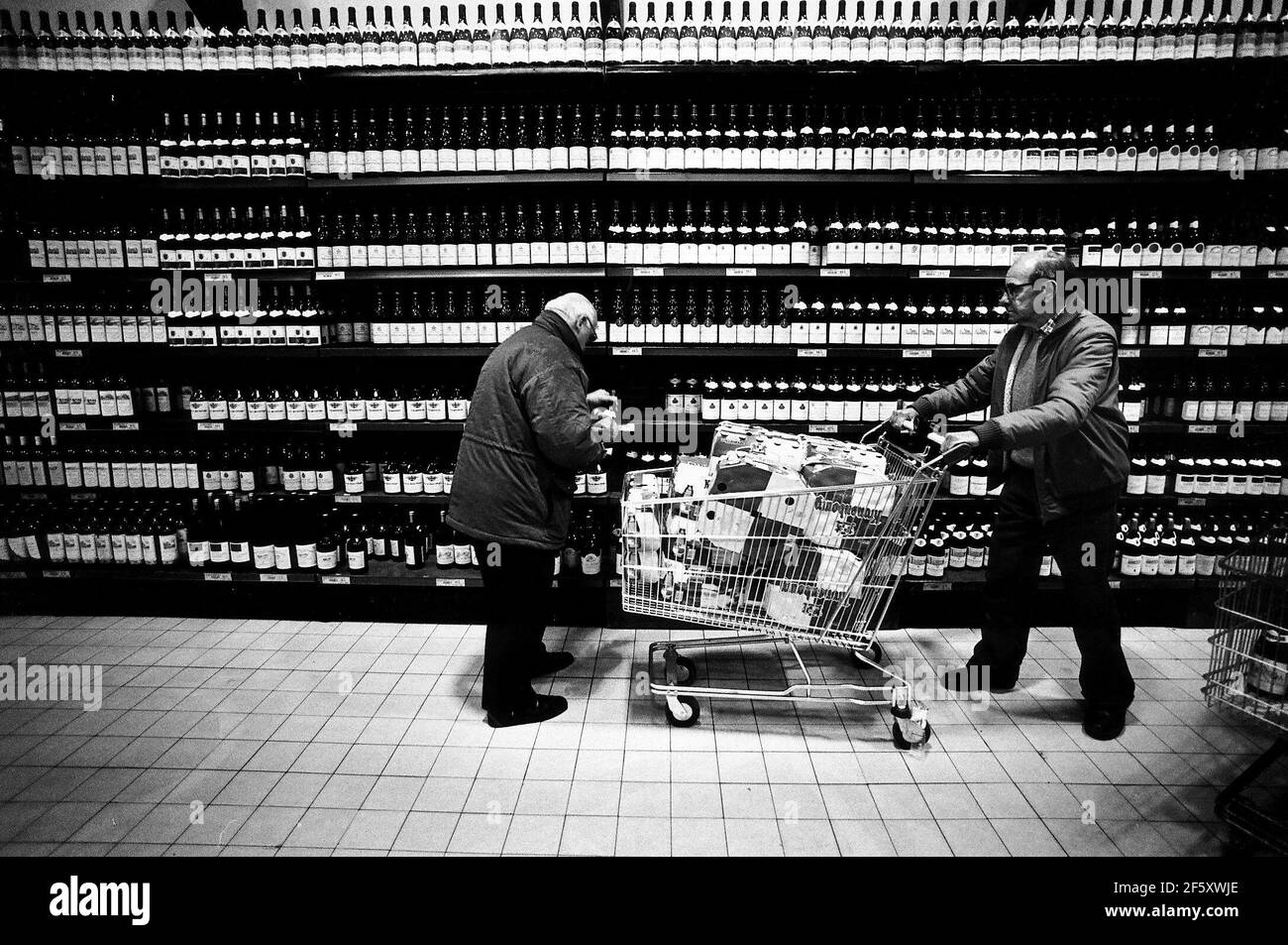 Mamouth HyperMarket Calais the nearest to the Channel Tunnel Stock ...