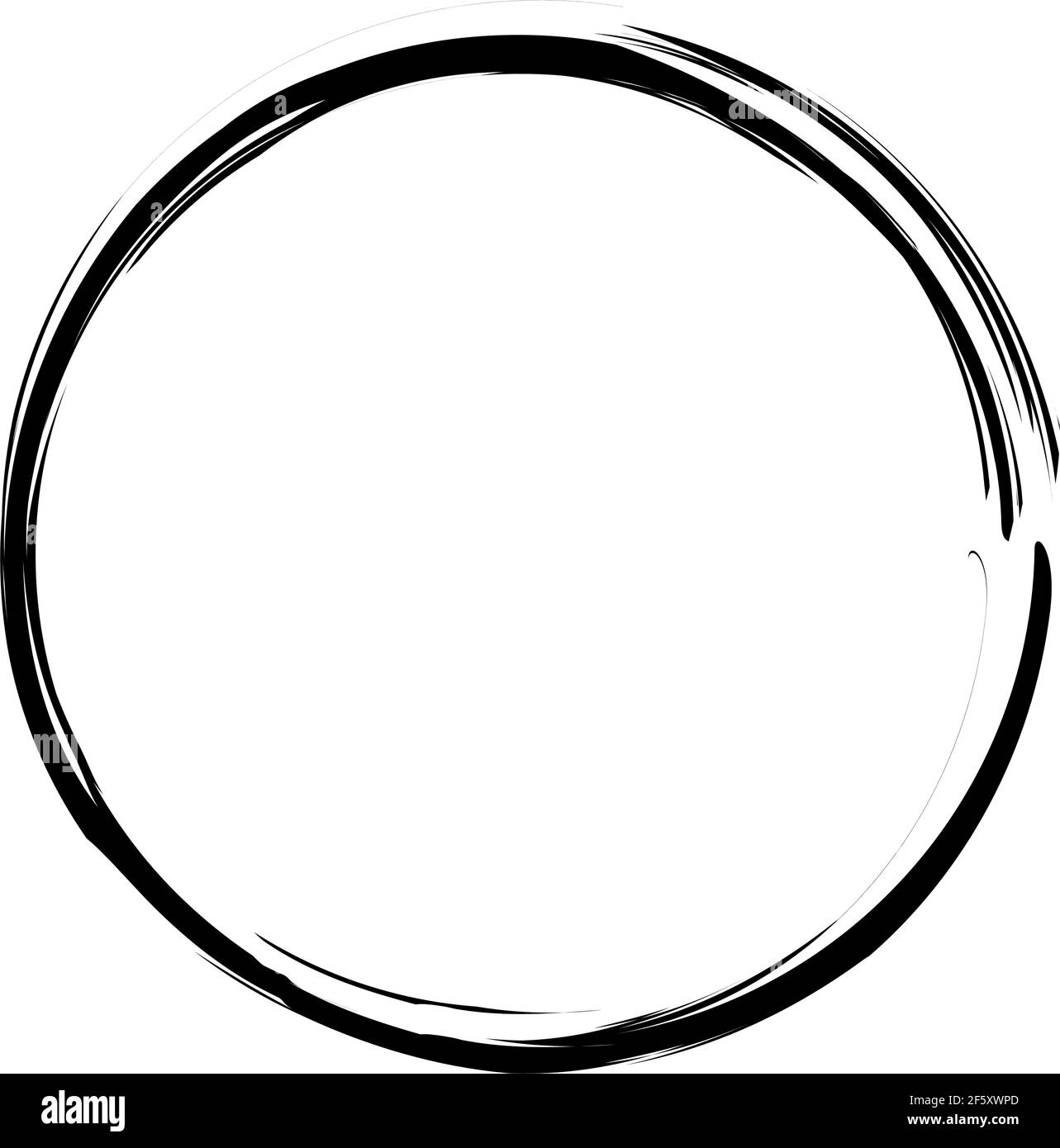 Sketchy, scribble, grungy circle textured design element — Stock vector ...