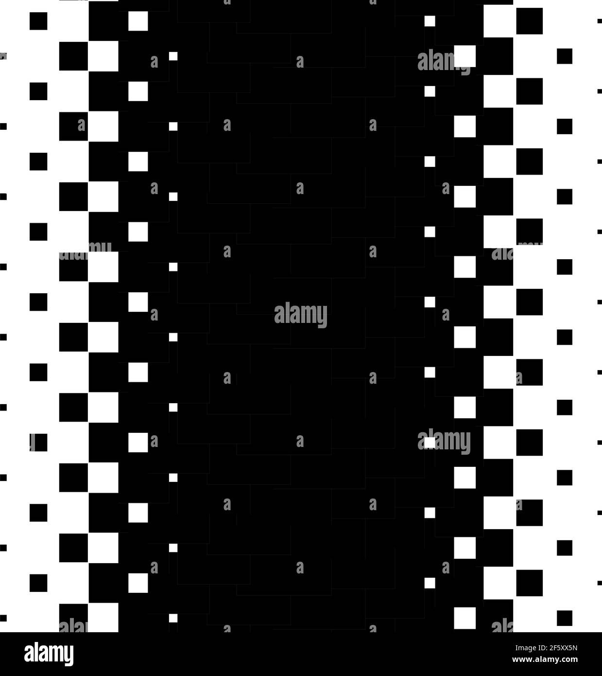 Linear square halftone, screentone element. Squares geometric pattern ...