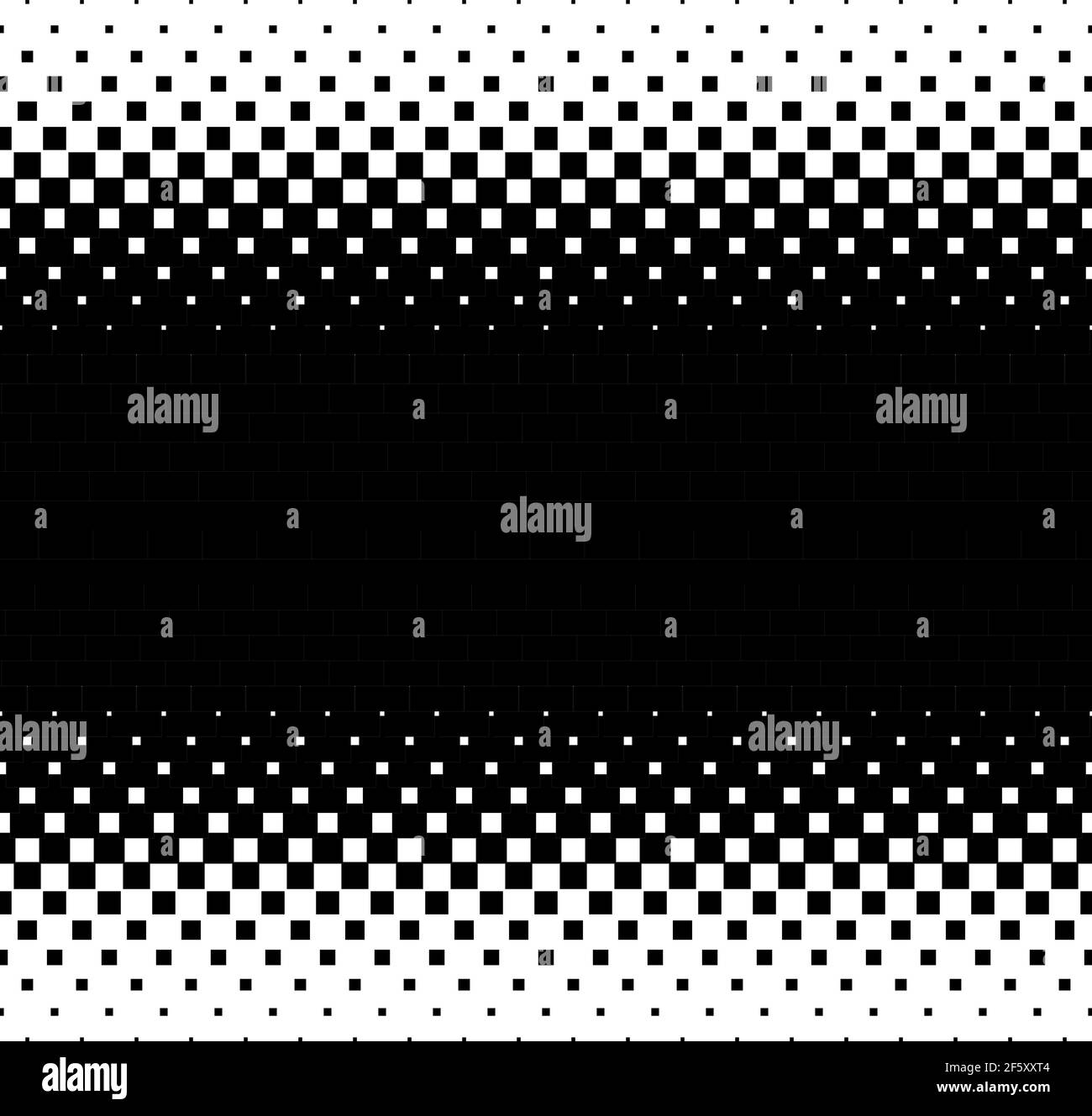 Linear square halftone, screentone element. Squares geometric pattern ...