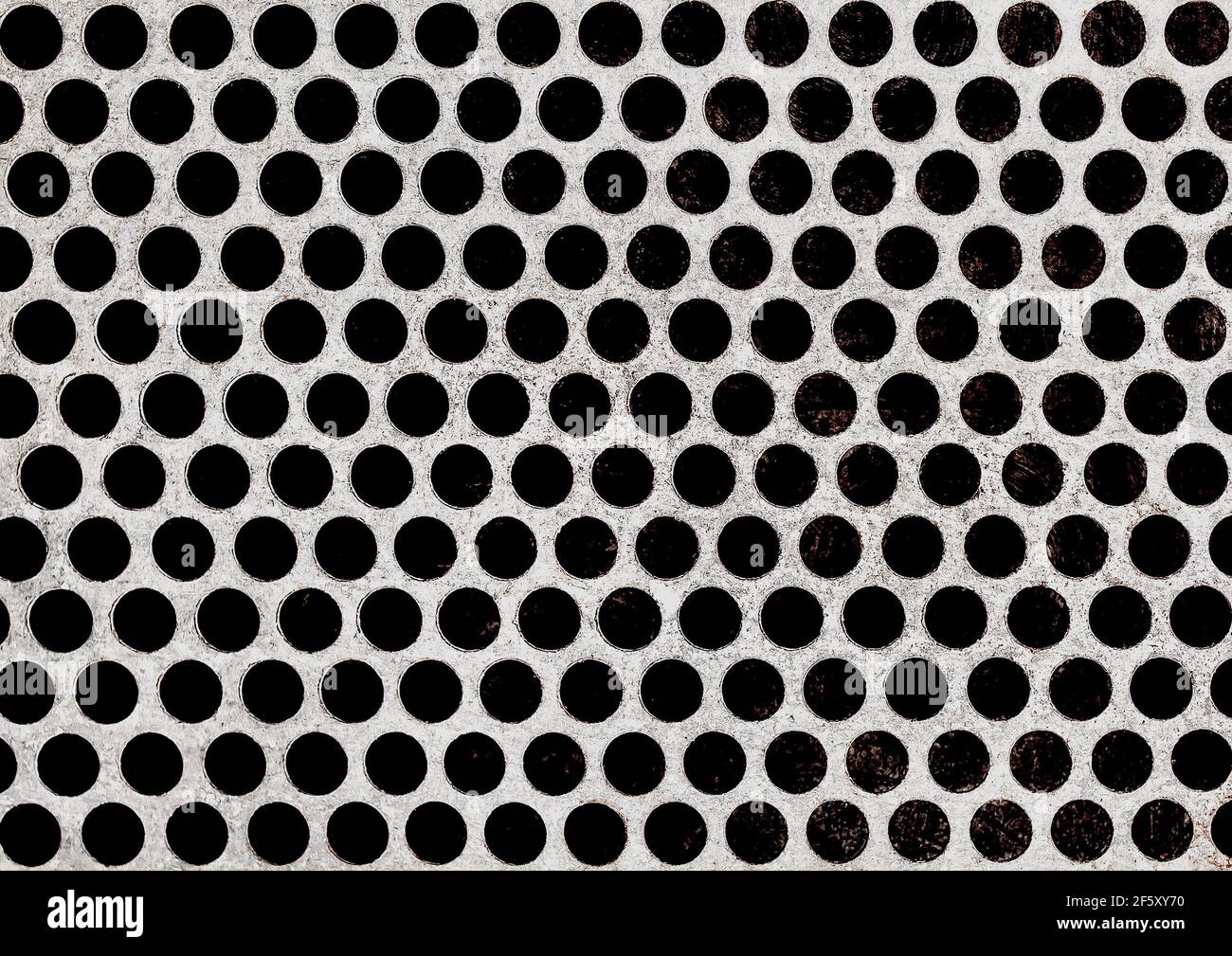 Metal silver old texture with round patterns, iron dirty abstract ...