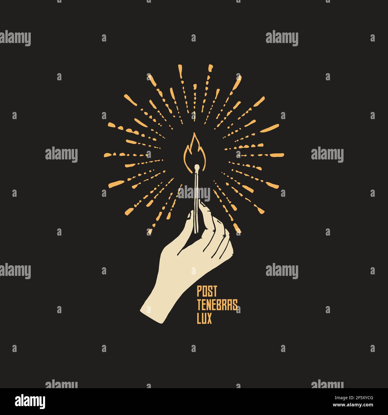 Christian illustration. Light After Darkness. Adopted as the motto of ...