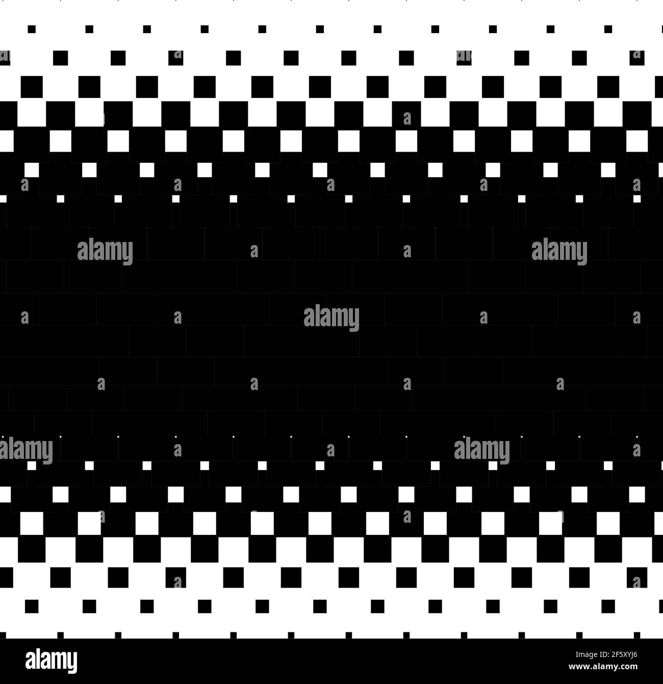 Linear square halftone, screentone element. Squares geometric pattern ...