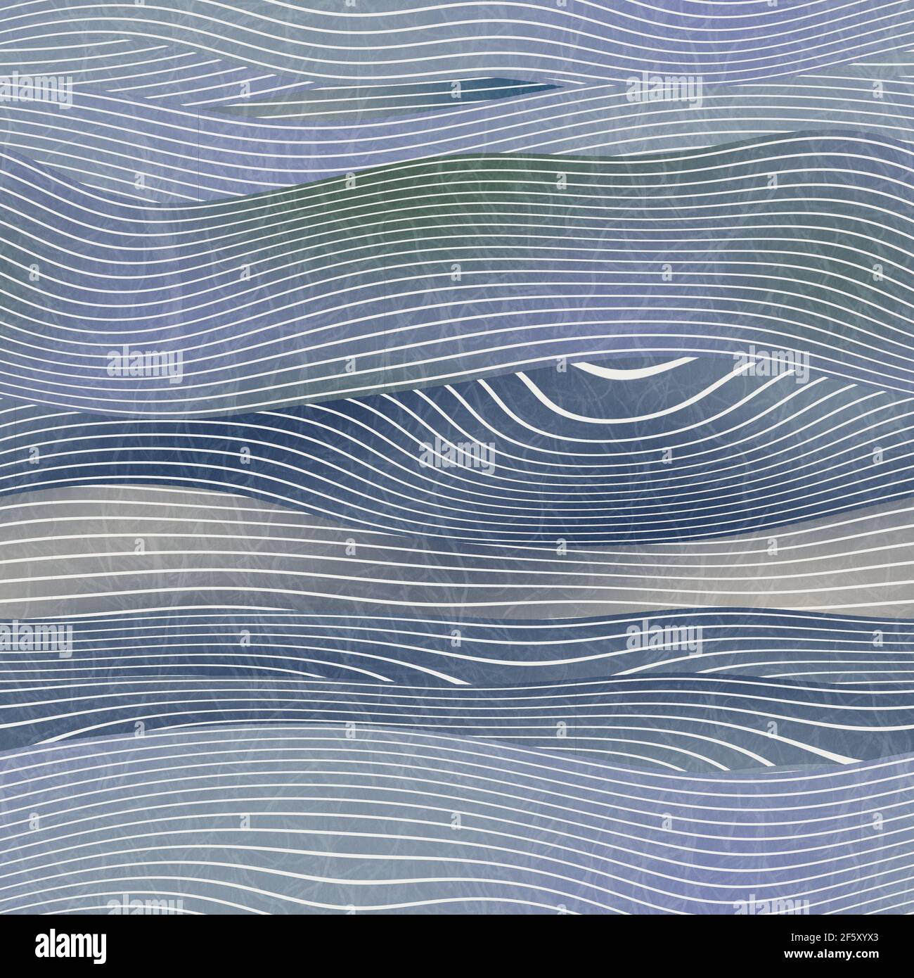 Seamless natural landscape hill pattern for print Stock Photo - Alamy