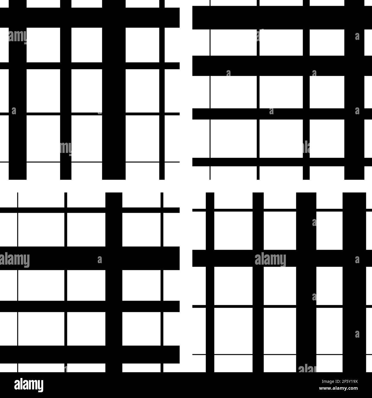 Lines, stripes grid, mesh, lattice — Stock vector illustration, Clip art graphics Stock Vector ...